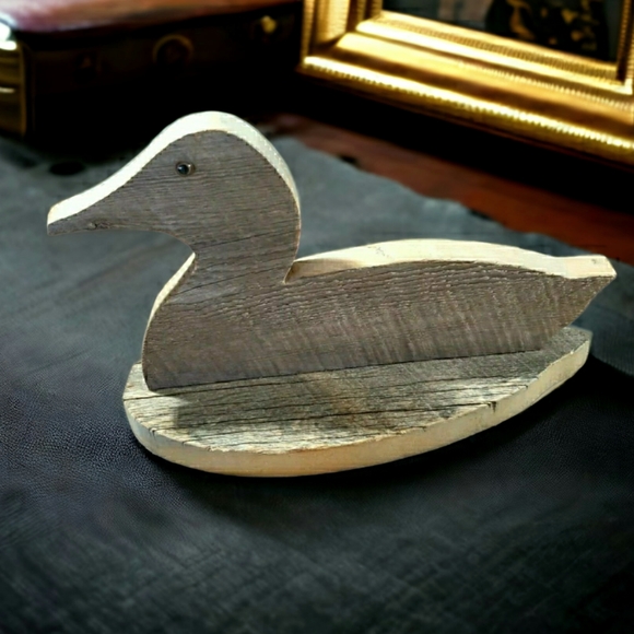 Hand Crafted | Accents | Handmade Vintage Wooden Duck Decoy Functional ...